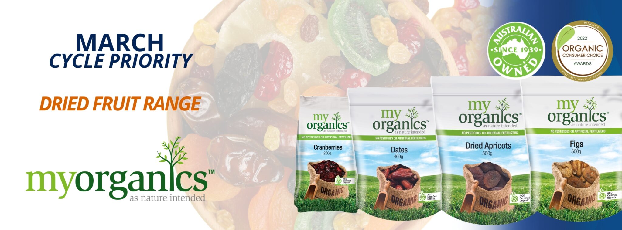 Trumps | My Organics March Cycle Priority